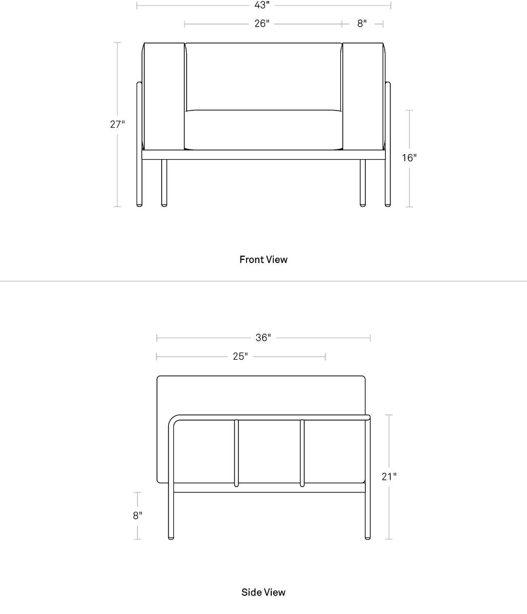 Cache Outdoor Lounge Chair – A Modern Space - Modern Furniture ...